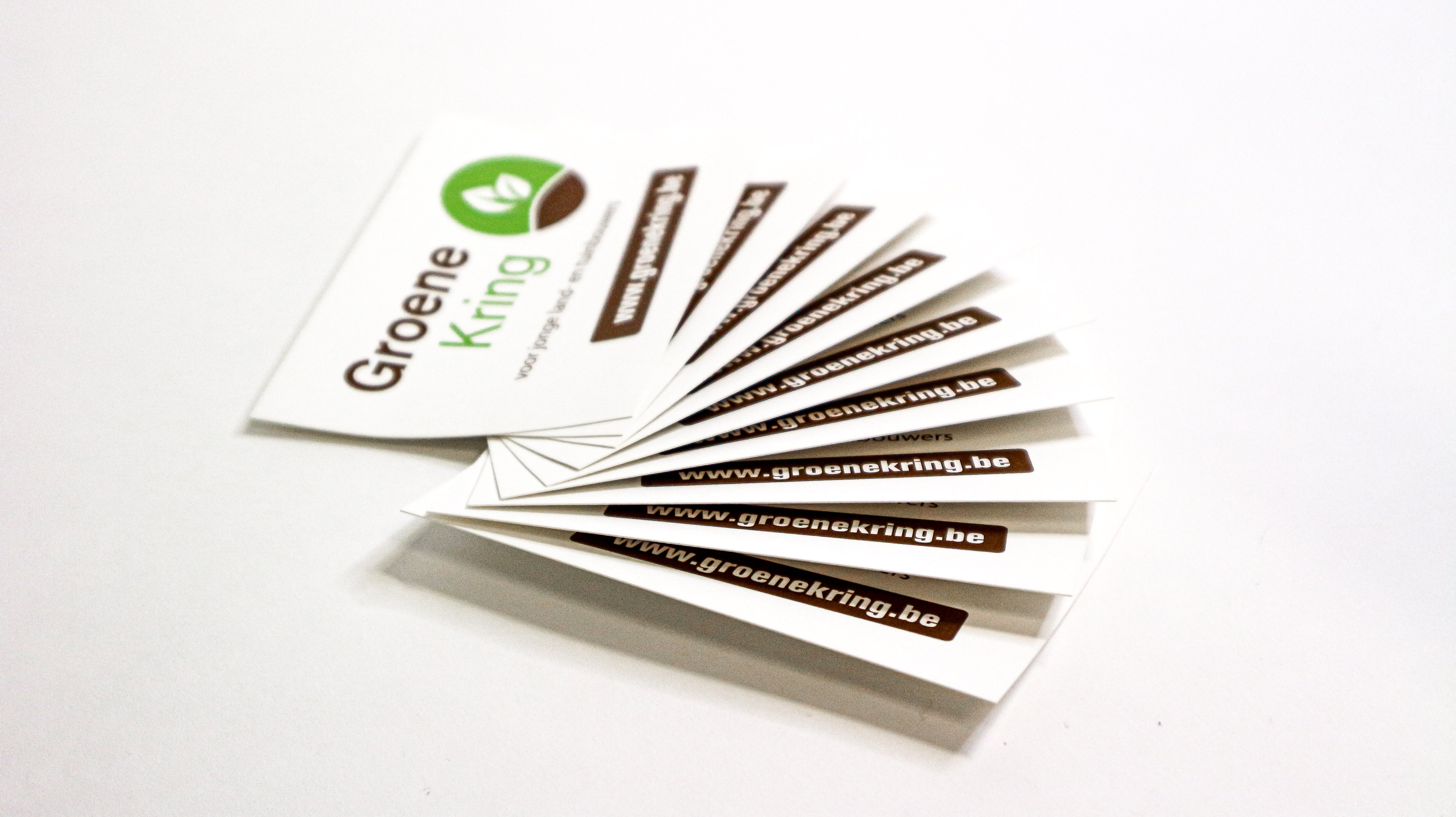 Sticker groene kring – KLJ & Groene Kring-webshop